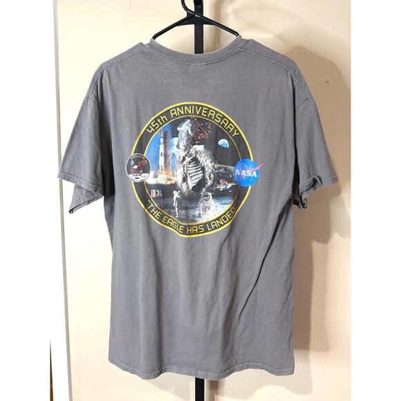 Gildan | Shirts | Nasa Apollo 1 45th Anniversary Graphic Tshirt Large ...